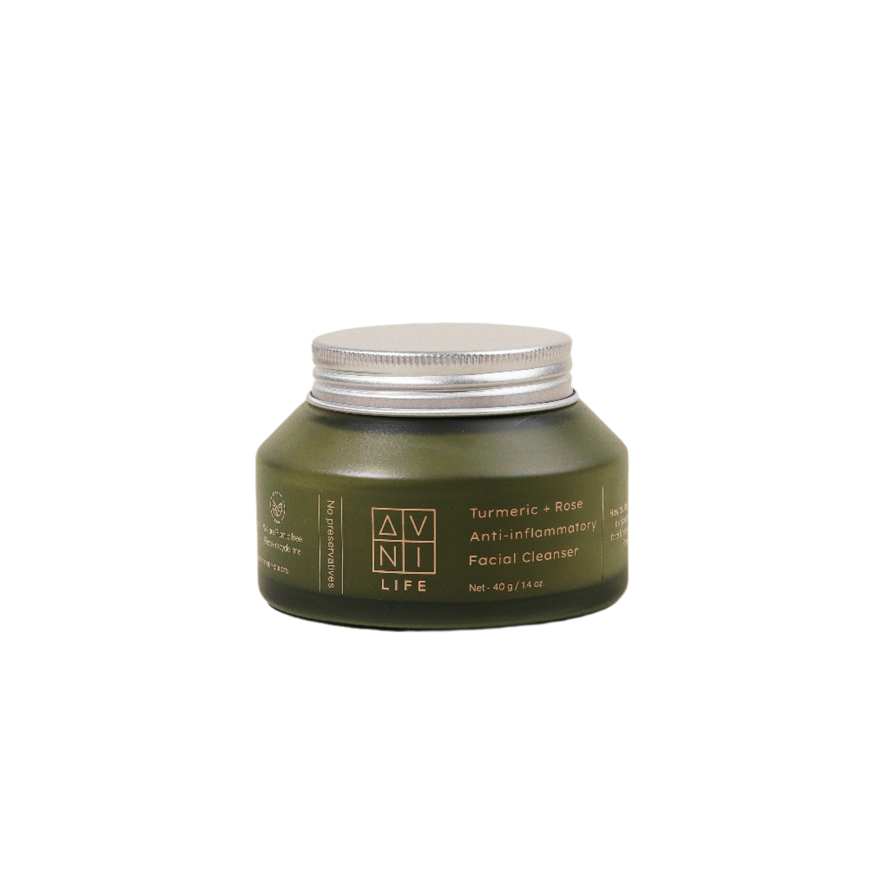 Turmeric + Rose Anti-inflammatory Facial Cleanser – The Rani Glow